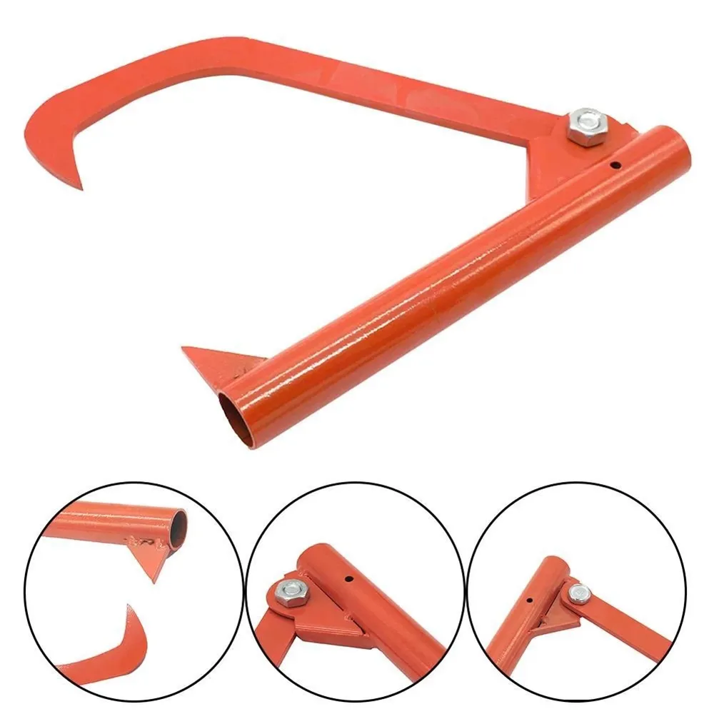 Rustproof Steel Roller Felling Lever: Garden Log Peavy Cant Hook Tool ...