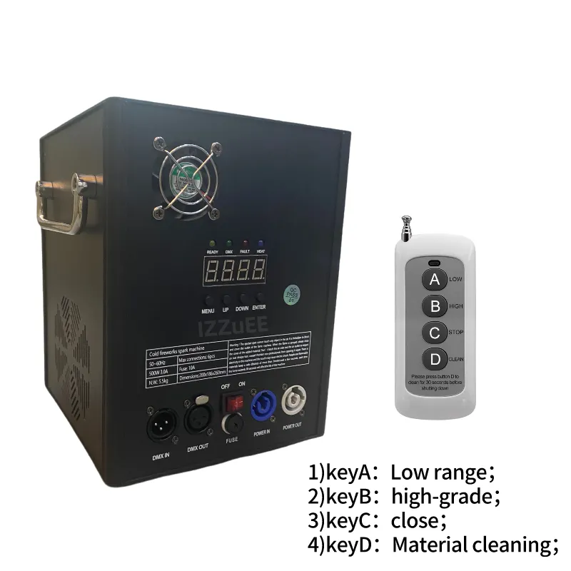 DHgate.com:600W/700W Flight Case Cold Spark Machine with Sparkler ...