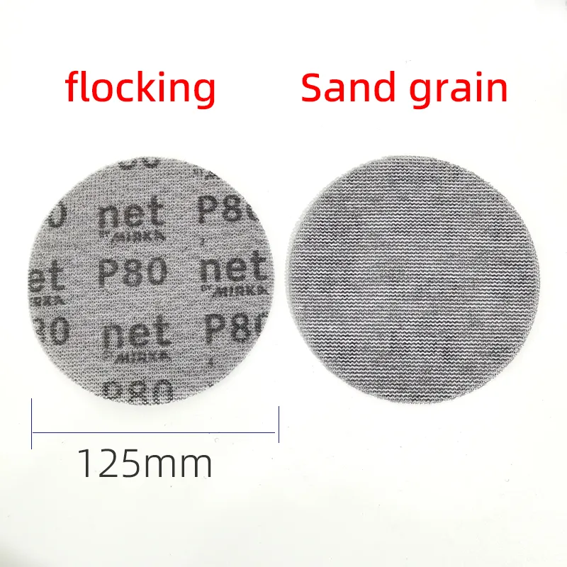5 Mesh Sanding Discs - 80-800 Grit, Dust-Free Abrasive Net Sandpaper ...
