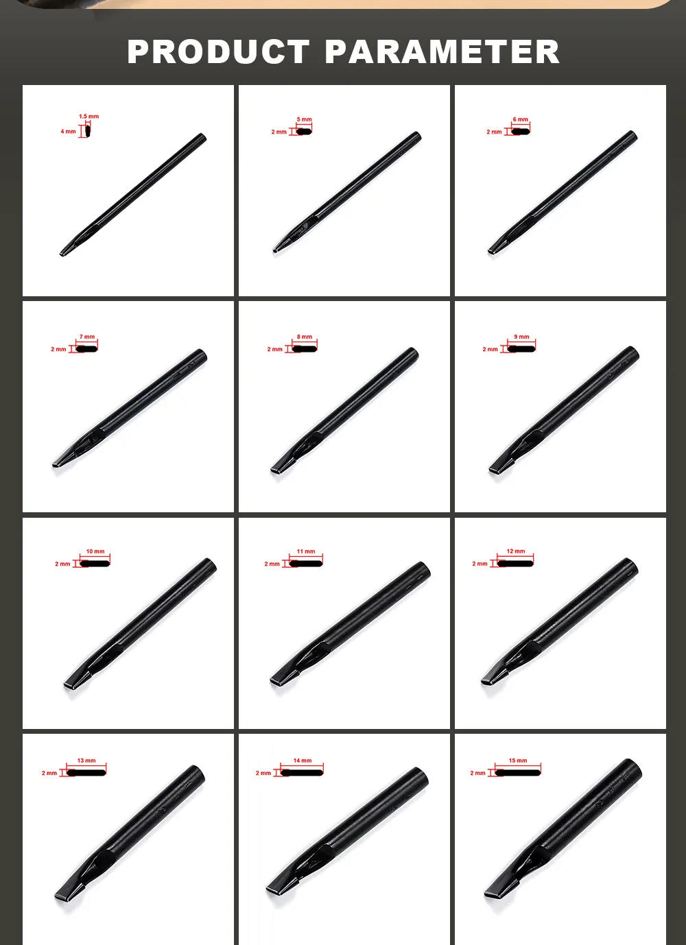 Belovedcraft Oblong Leather Punch Set Oval Hole Leather Belt Hole Punch ...