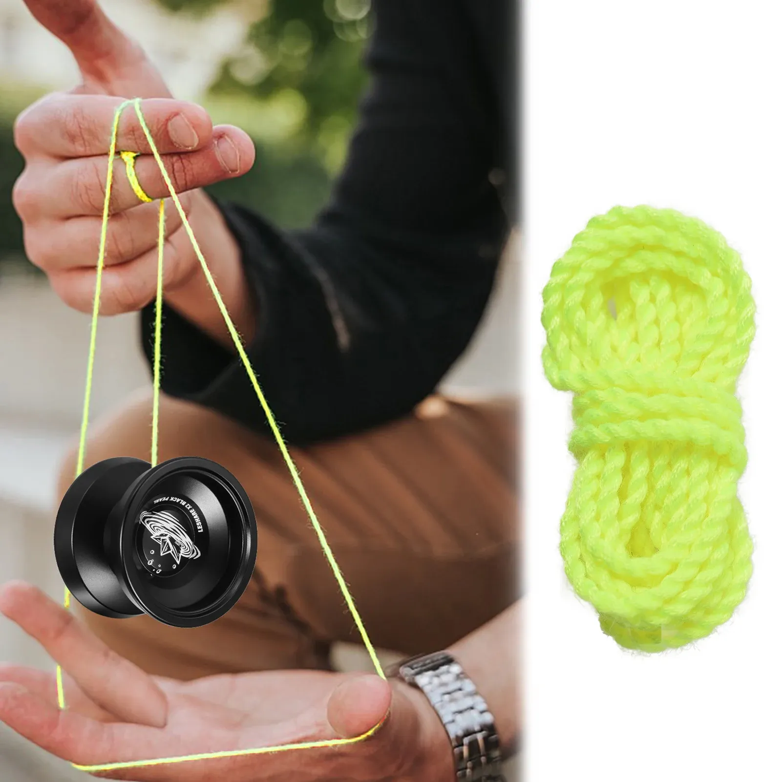 Yoyo Strings 1M 10-Strand Cotton Replacement Strings for Responsive and ...