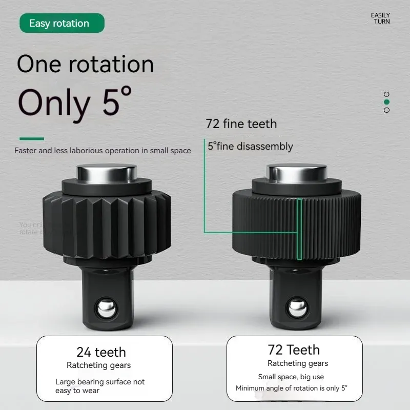 High Torque Ratchet dynamometric wrench for Socket 24/72 Teeth ...