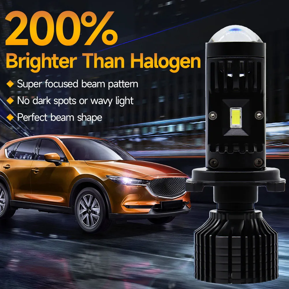 Super Bright LED fog lights for Cars - Auto LED H4 Headlight H7 Mini ...