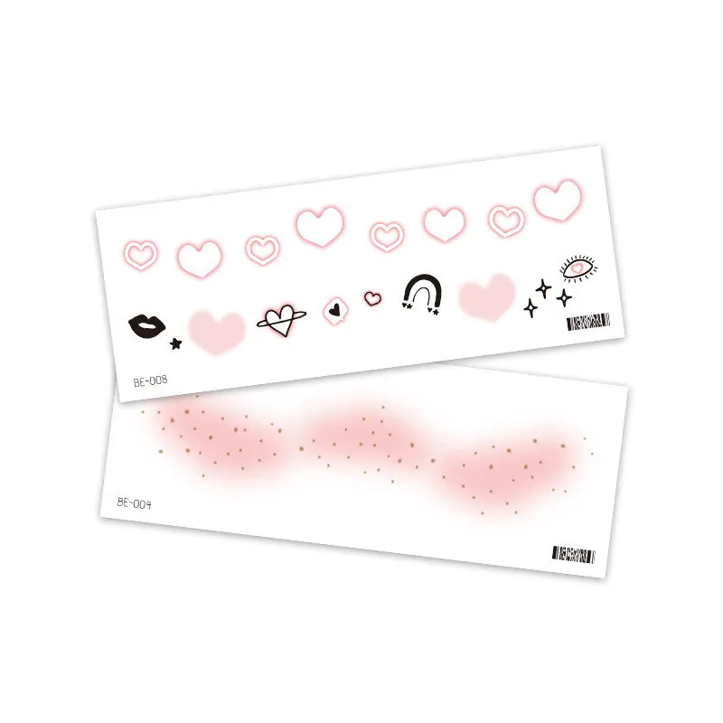 Face Paint Stickers: Easy To Apply And Remove, Waterproof Topcoat ...