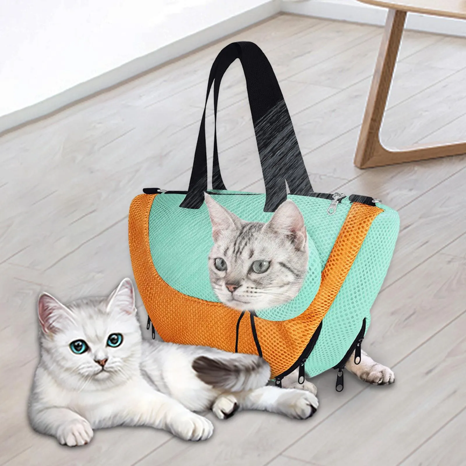 DHgate.com:2024 Cat Bathing Grooming Bag for Easy Nail Trimming and Ear ...