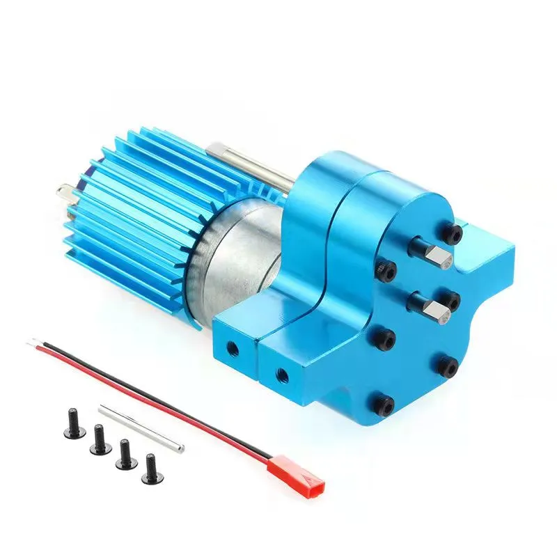 Upgraded Metal Transfer new gearbox with 370 Brush Motor for WPL B14 ...