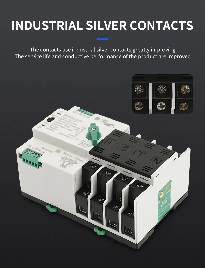 ATS Dual Power Automatic Transfer Selector Switches - Uninterrupted PV ...