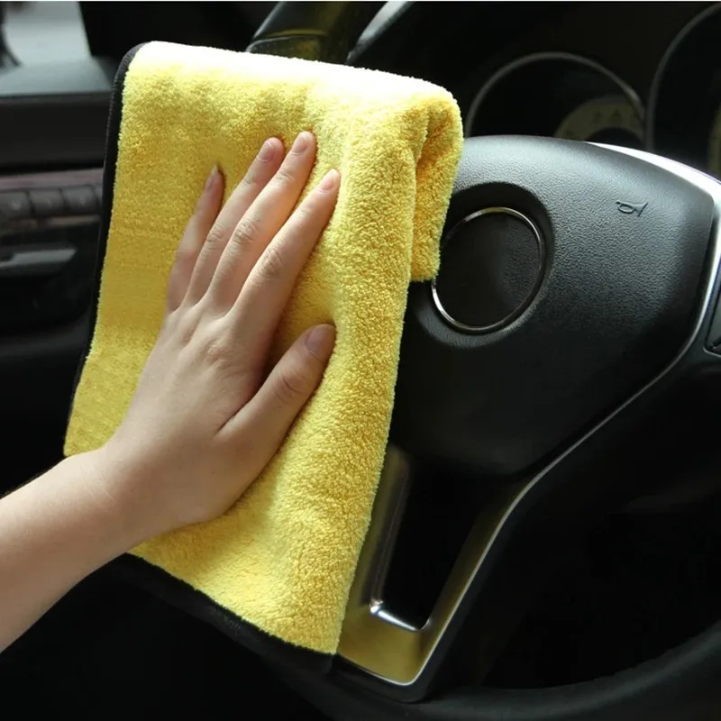 DHgate.com:Ultra-Absorbent Microfiber Cleaning Towels, 1-5 Pack, Double ...