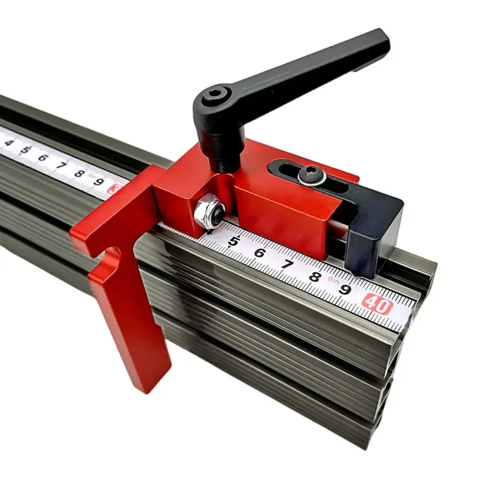Woodworking Fence Flip Stop with Graduated Pointer for Miter Track Stop ...