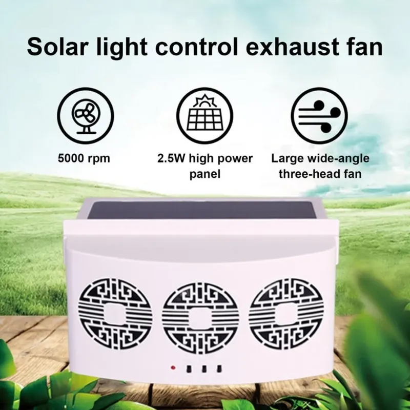 DHgate.com:Solar-Powered Car Window Fan: Stay Cool on the Road ...