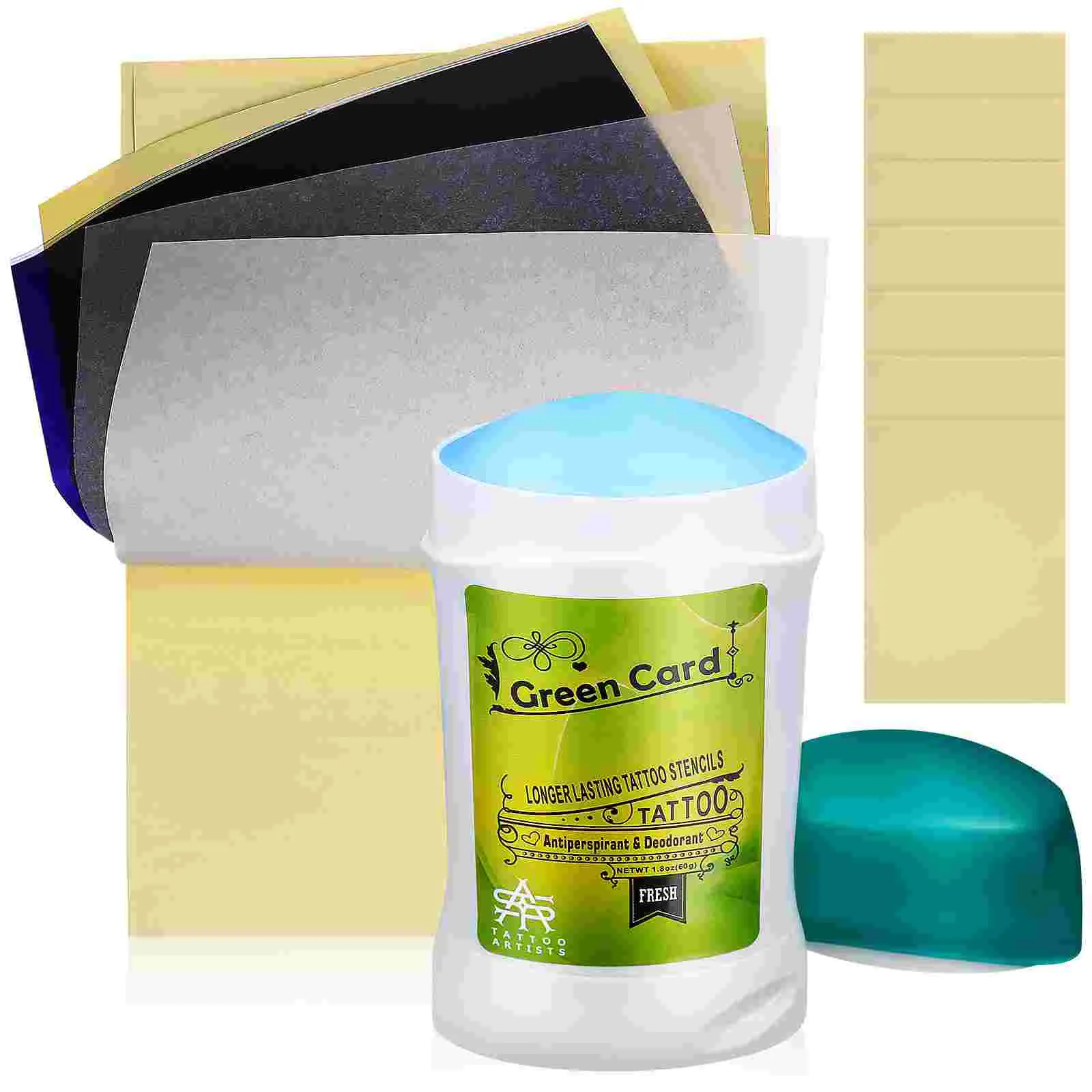 DHgate.com:Tattoo Transfer Stencil Cream Kit with Disposable Papers ...