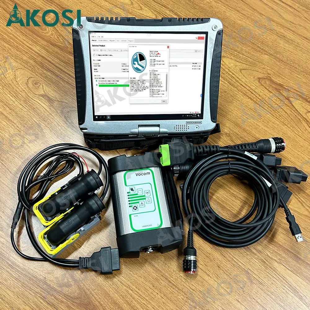 VOCOM 1 ECU Programming Test Cable for Volvo/Mack Diagnostic Tool ...