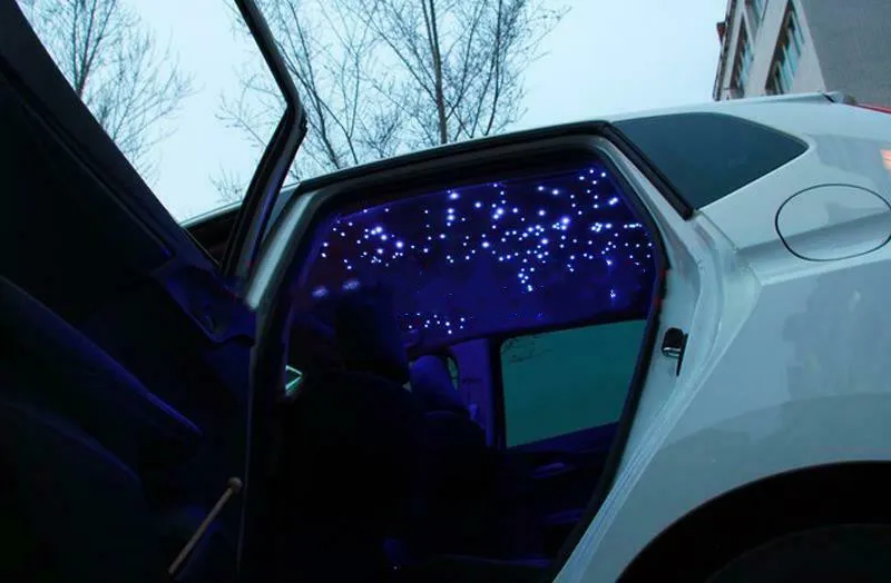 Remote Control Ceiling Lights Fiber Optic Star Light Kit RGBW LED ...