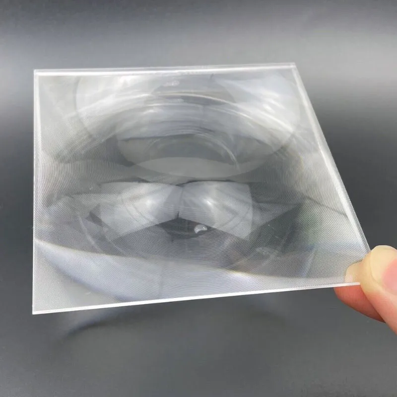 60x60mm Square Fresnel Lens For DIY Solar Projects Optical PMMA ...