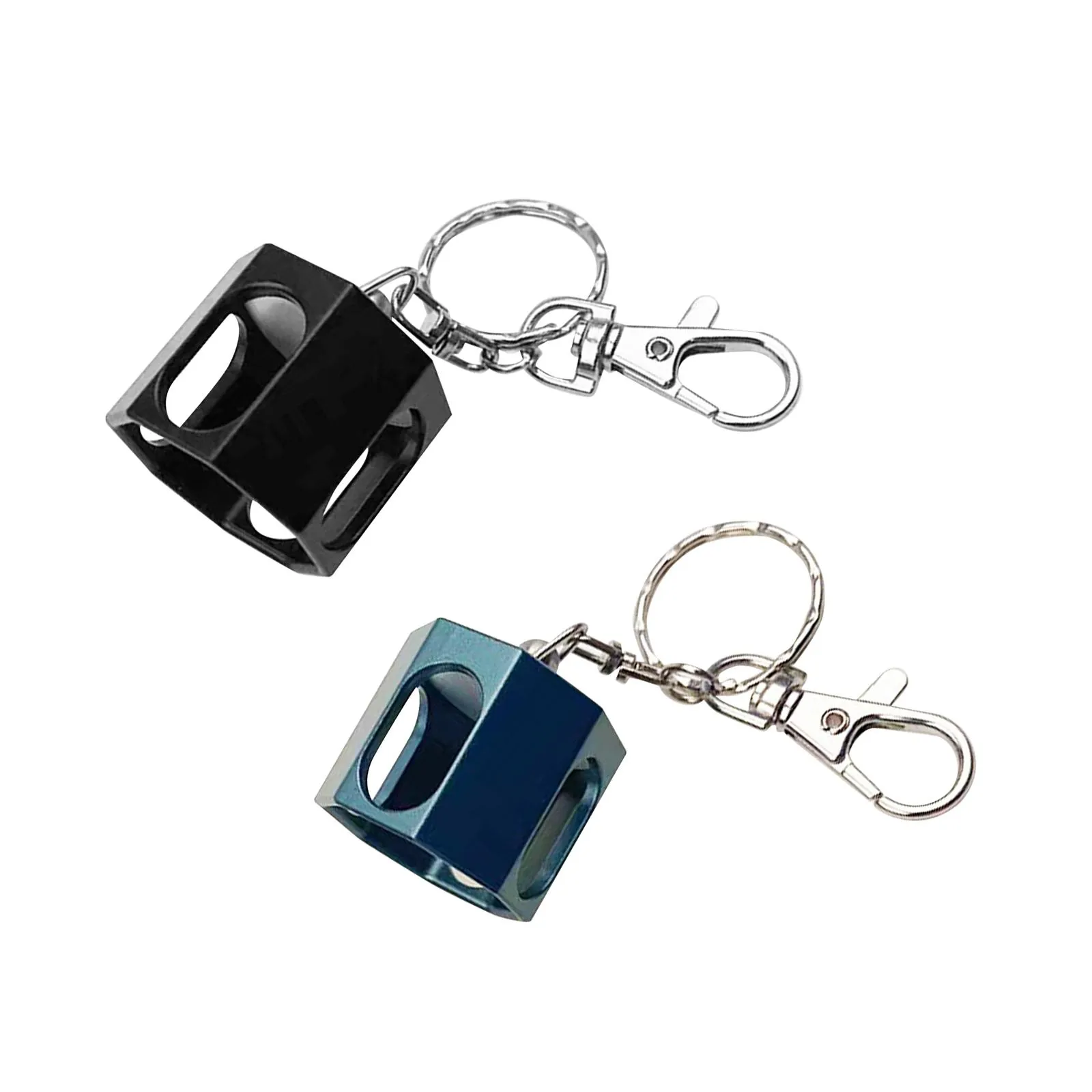 2024Portable Aluminum Billiard Chalk Holder Keychain for Round ...
