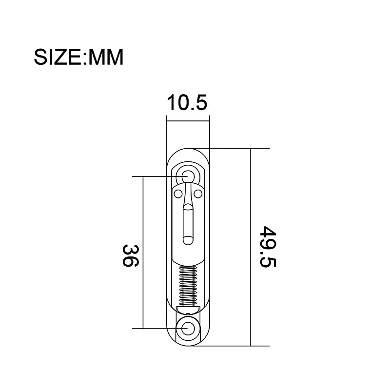 DHgate.com:Adjustable Guitar Bridge - Metal Single Bridge w DHgate.com:Adjustable Guitar Bridge - Metal Single Bridge w