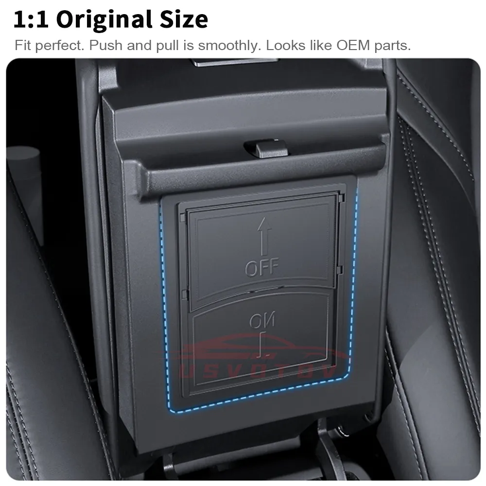 DHgate.com:Center Console Organizer - Tesla Model 3 & Y - Hidden ...