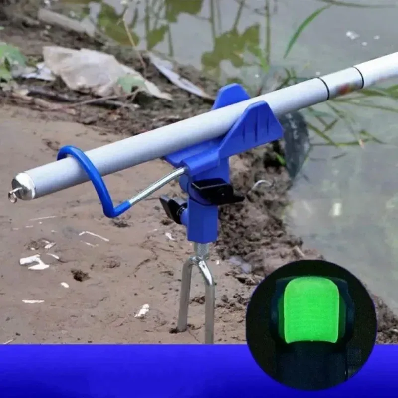 DHgate.com:360° Aluminum Fishing Rod Holder | Foldable Bank Fishing ...