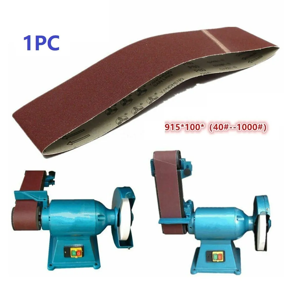 915x100mm Sanding Belts, DURABLE 4x36 Cloth Belt Sander, 40-1000 Grit ...