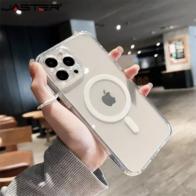 iPhone 15/14/13/12/11 Pro Max Mini Clear Case Magsafe Compatible - Full ...