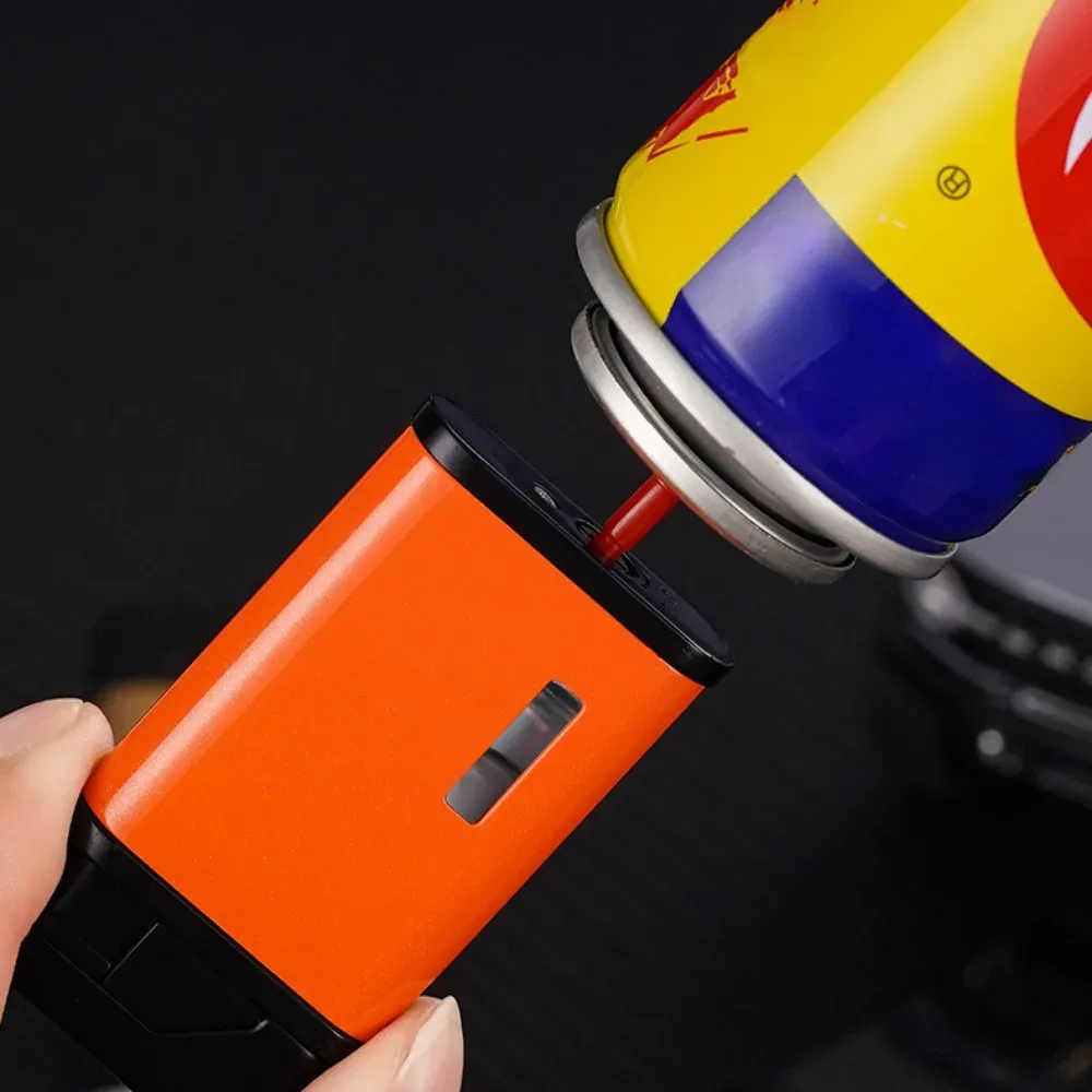 DHgate.com:Red Butane Lighter: Adjustable Flame, Windproof Torch for ...