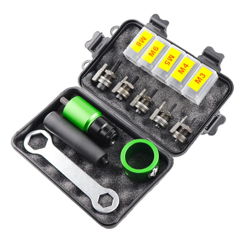 DHgate.com:Self-Lock Insert Nut Pull Riveting Tool (Aluminum Alloy) for ...