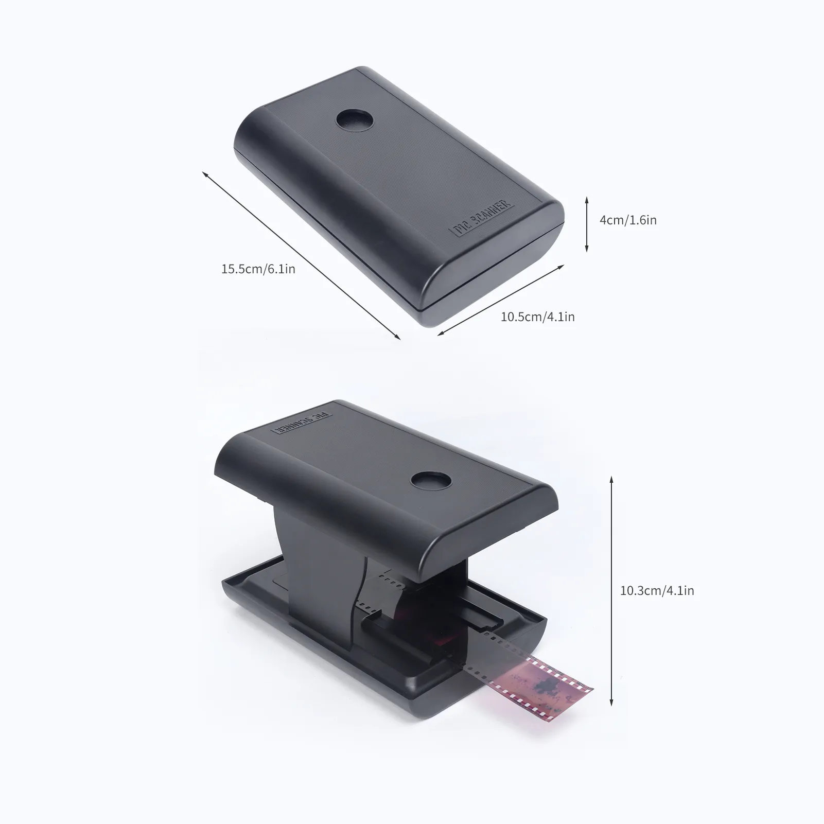 Foldable Film Slide Scanner: Convert 35mm Slides, Negatives to Digital ...