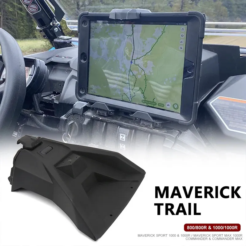 Can-Am Maverick Sport Trail Commander MAX UTV Black Tablet Holder ...