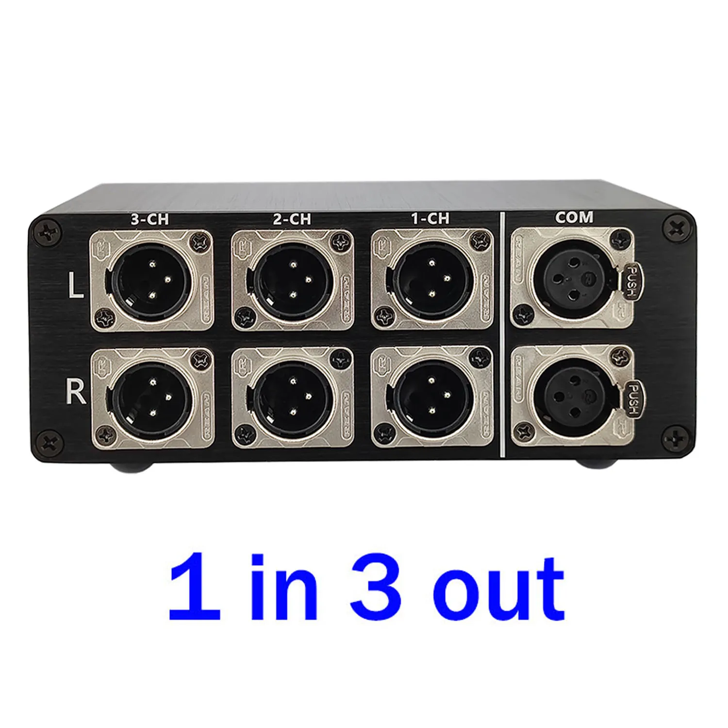 DHgate.com:3-Way XLR Audio Splitter: Pro XLR Cable Connector Signal ...