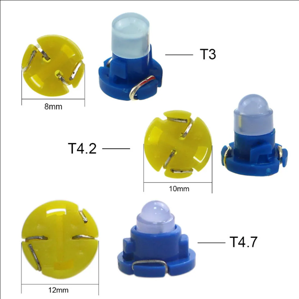 200 COB LED Warning Light Bulbs for Car Dashboard, Multicolor Options ...