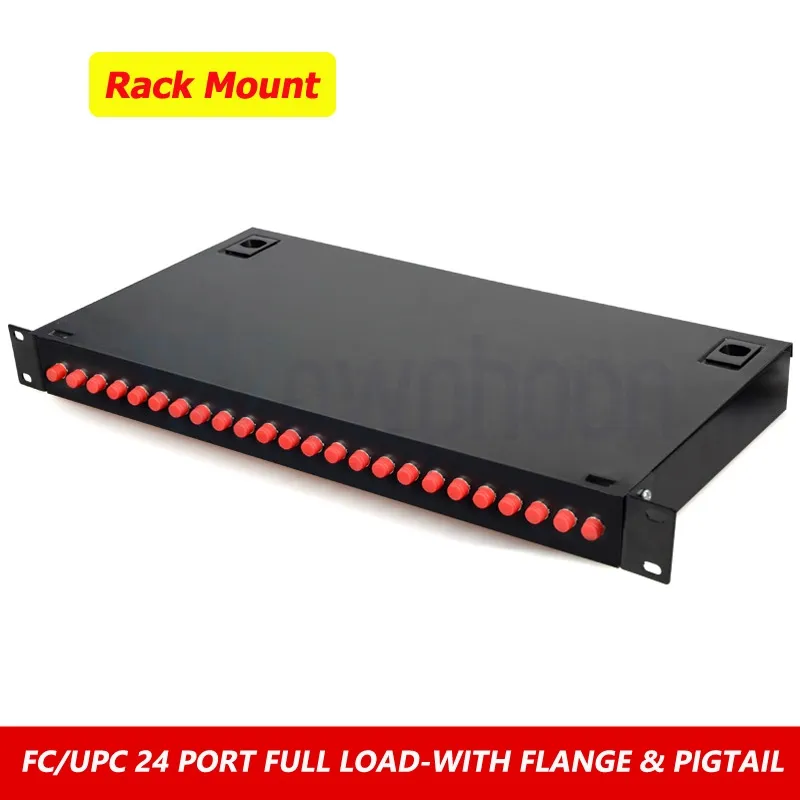 Rack Mounted Fiber Optic Patch Panel, ODF With Or 48Core SC FC LC ST ...