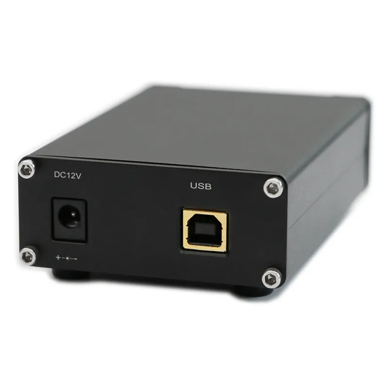 HIFI Audio Decoder with DAC6 XMOS208+ES9038, USB Turntable, Black DAC ...