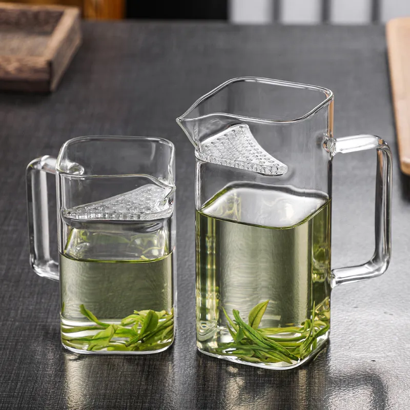 Borosilicate Glass Teapot Set: Heat-Resistant Glass Pitcher and Filter ...