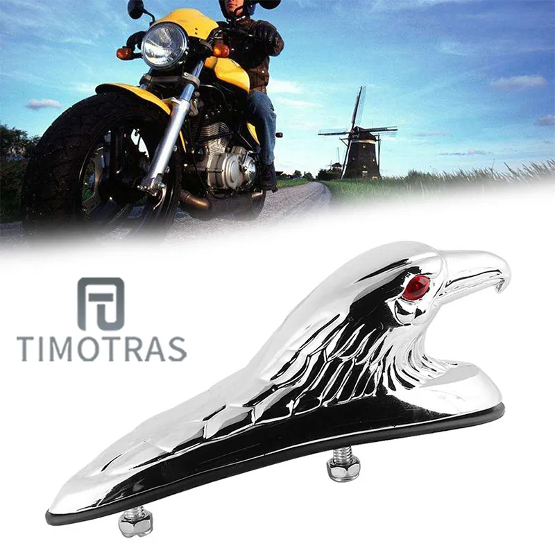 Motorcycle Aluminum Chromium Plating Mudguard Eagle Head Decoration ...