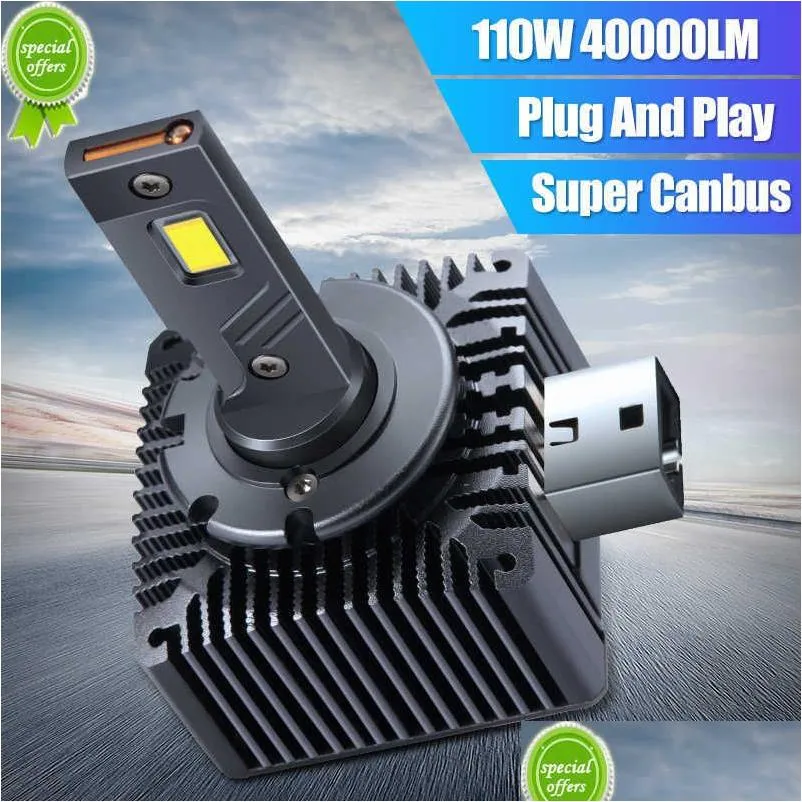 DHgate.com:Brightest Upgrade Carshark D Series 110W LED Headlight Bulb ...