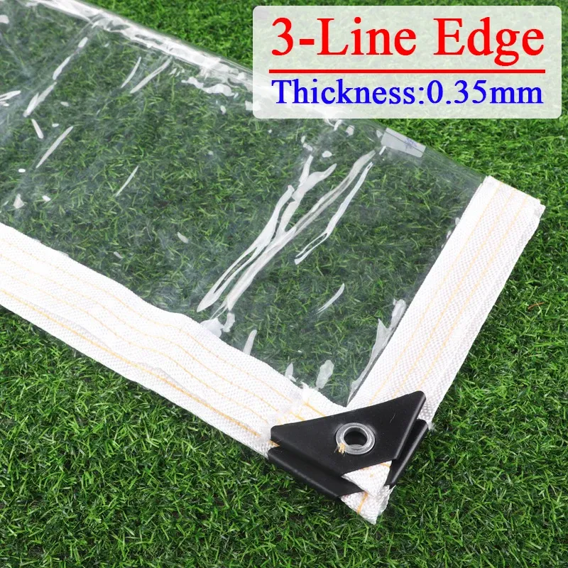 DHgate.com:35mm Heavy-Duty Waterproof Transparent Balcony Tarp for ...