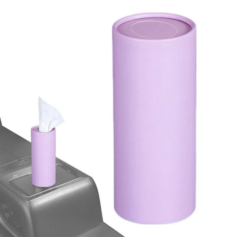 Car Tissue Holder Cylinder Refillable Paper Towel Dispenser Portable ...