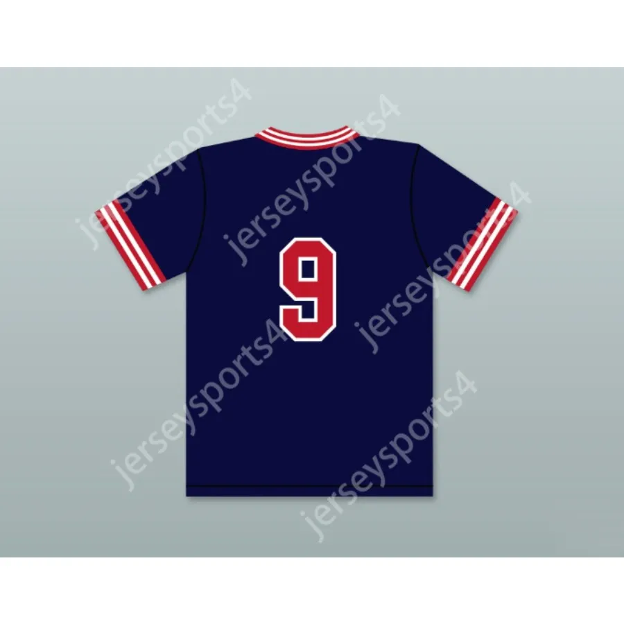 CUSTOM JOE ROGAN FRANK VALENTE 9 PIONEERS AWAY BASEBALL JERSEY HARDBALL ...