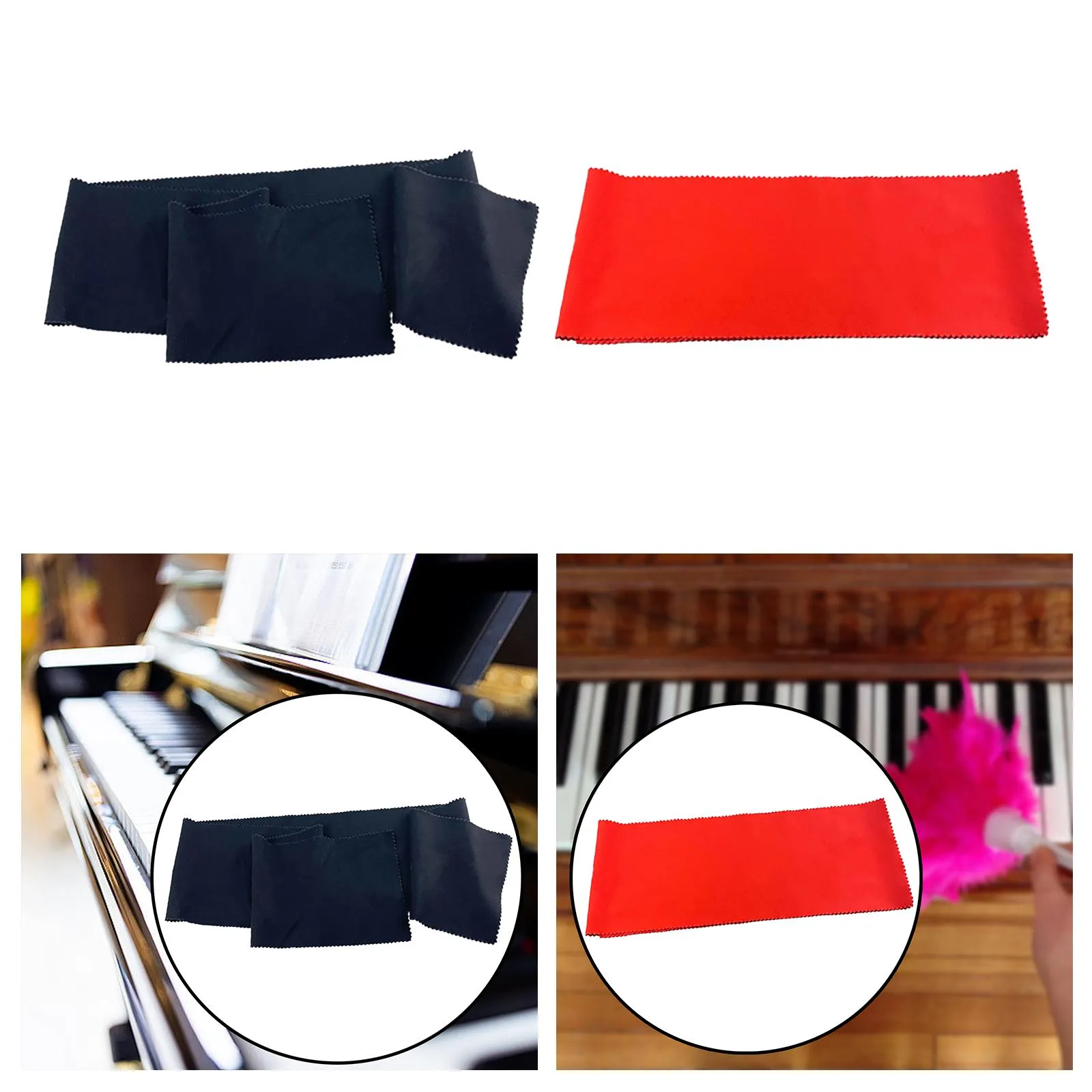 Piano Dust Protector: Soft Keyboard Anti-Dust Cover Cloth for Electric ...