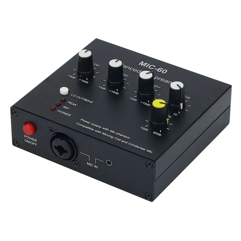 DHgate.com:Professional 3-Band Equalizer Microphone Preamp with ...
