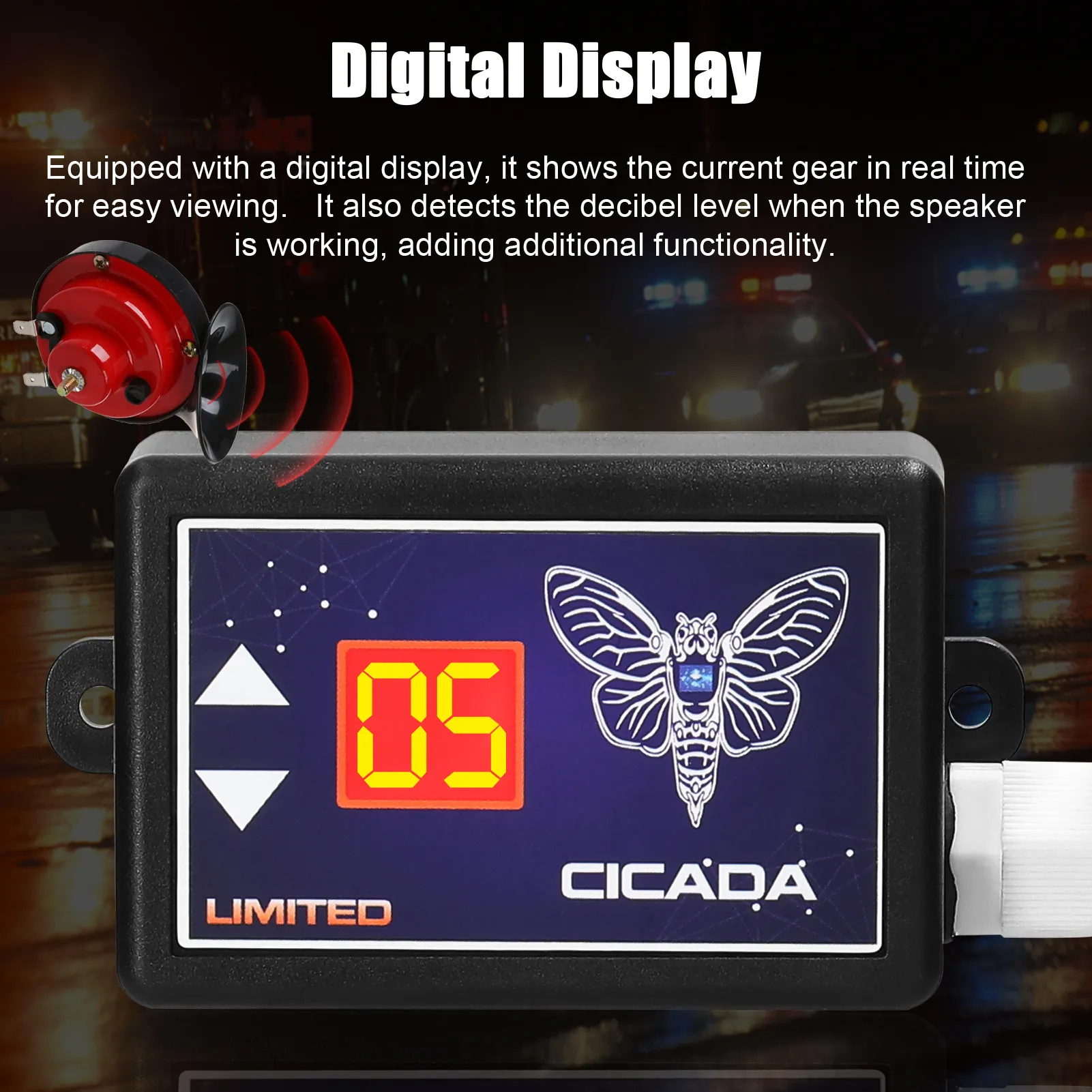 15 Tone Car Horn Controller Electric Horn Speaker Sound Control Unit ...