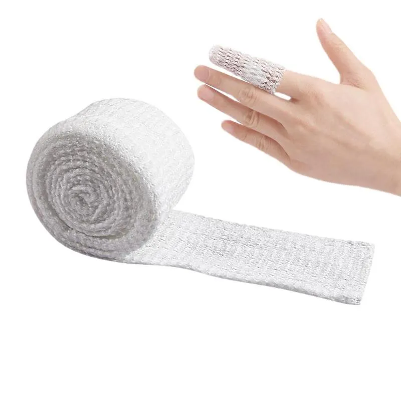 Bandage Wrap for Wounds, Mesh Bandage Tape Roll, Stretchable Gauze Wrap ...