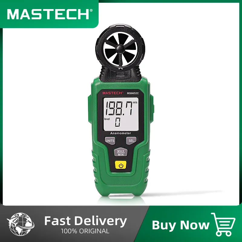 Digital Anemometer For Outdoor Activities: Wind Speed Meter For Sailing ...