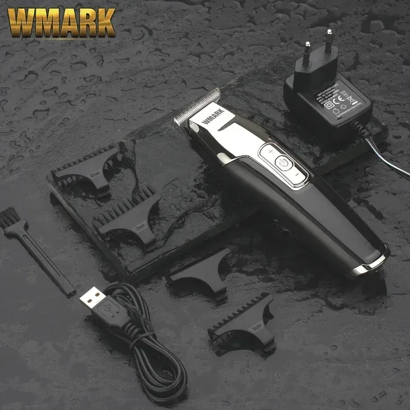 WMARK C24 HC011 Hair Clipper Electric 4 Speed Detail Trimmer With T ...