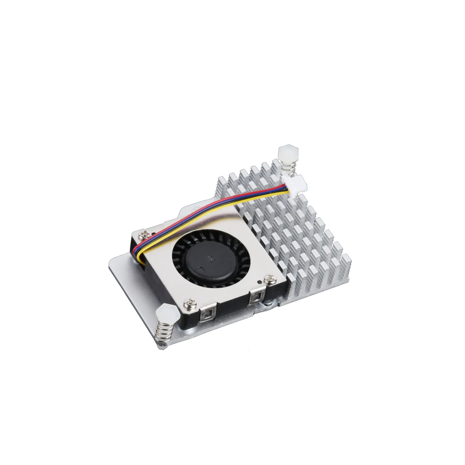 Raspberry Pi Heatsink Fan Anodized Aluminum Cooling Fan For Raspberry ...