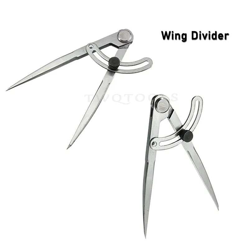 8-inch 200mm Steel Wing Divider Caliper Compass for Geometry ...
