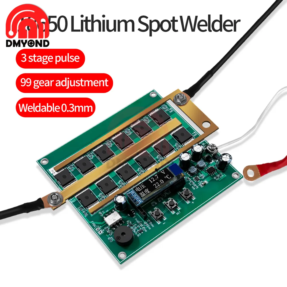 Portable Spot Welder Control Board Set With Digital Display & Welding ...