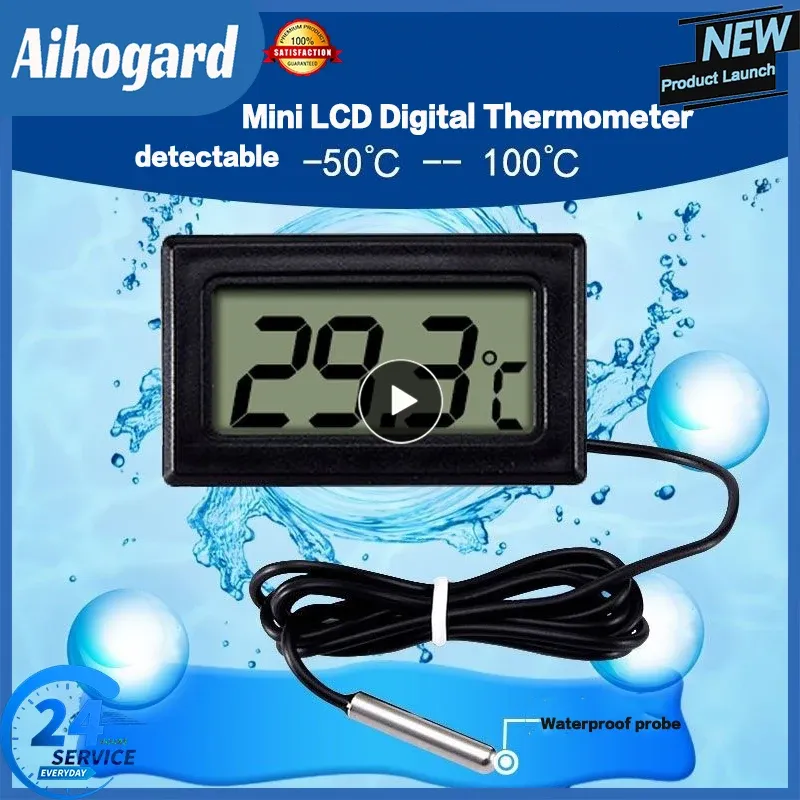 DHgate.com:Mini LCD Digital Thermometer - Waterproof Probe Indoor ...