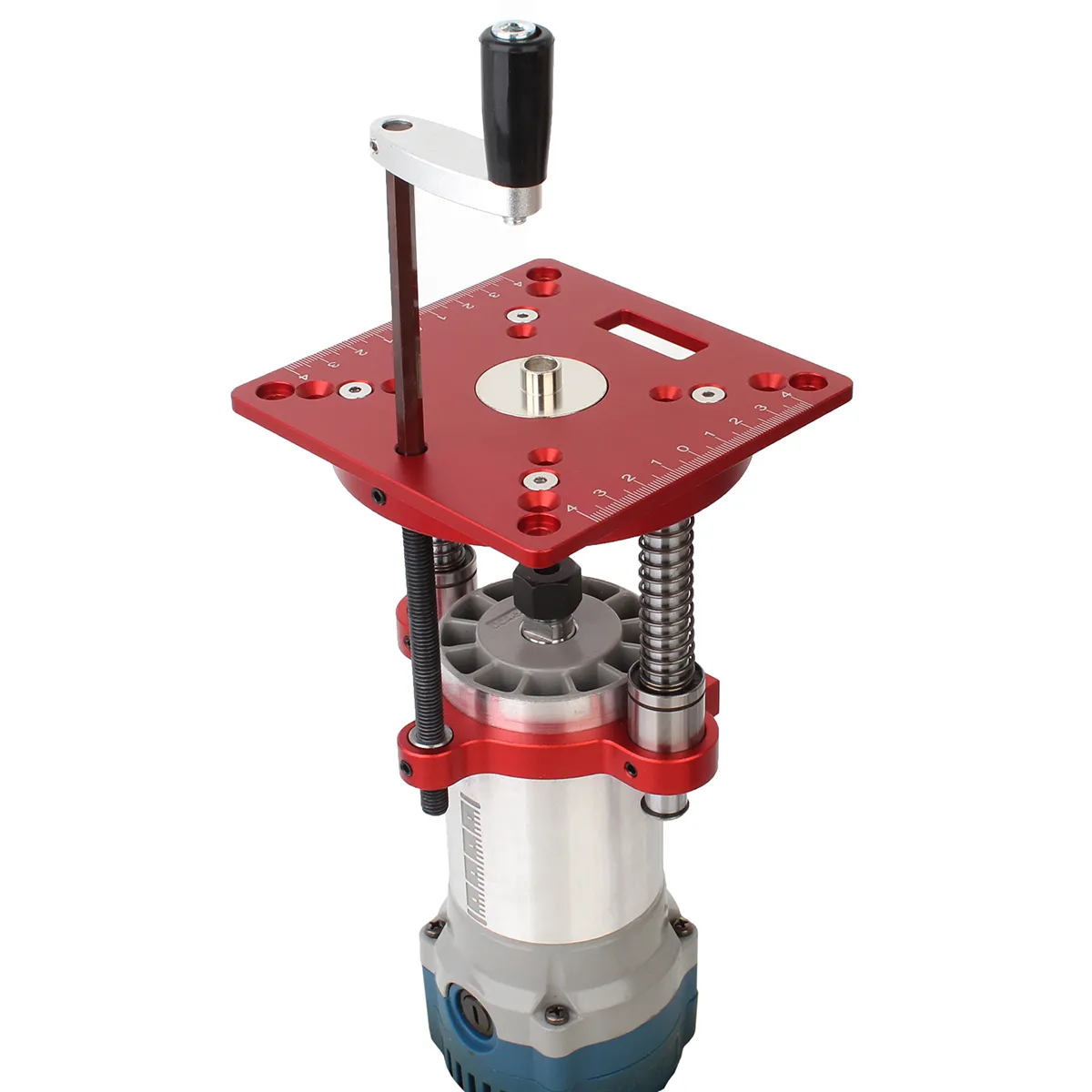 Router Lift Base with Aluminum Router Table Insert Plate for ...