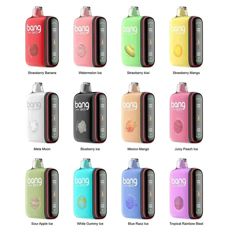 Bang Box 18000 Puff 18k Disposable Vapes Pen E Cigarette 0% 2% 3% 5% ...